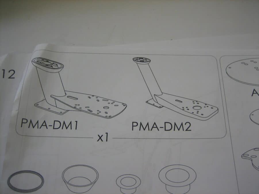 Seaview NEW BLEM PMA-DM2-M2 Radar Dual Mount f/Open Array Radar ...