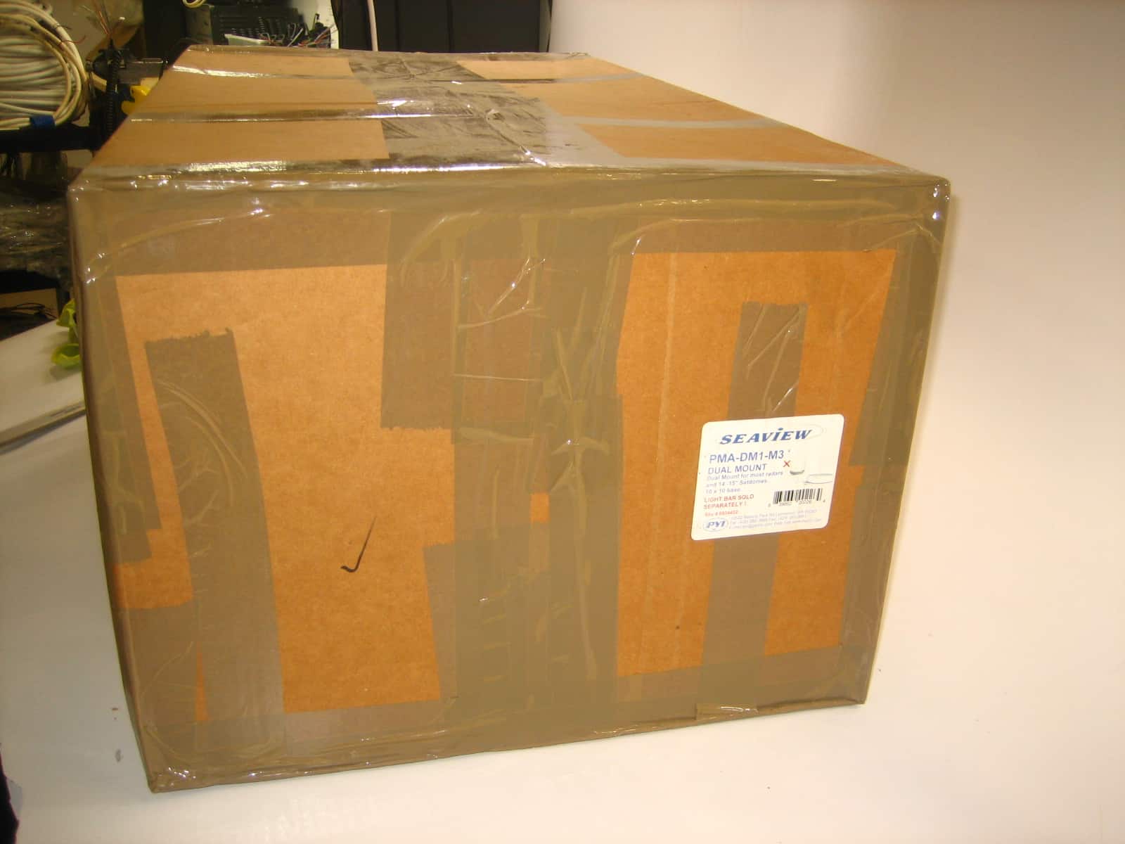 Seaview *NEW* PMA-DM1-M3 Radar Dual Mount f/Most Radar Domes & 15" Sat ...