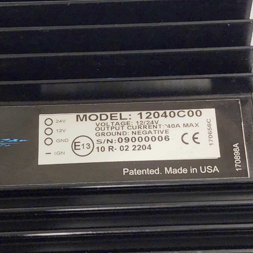 Sure Power DC-DC Step Up Converter – 12v to 24v 40A - 12040C00 - Used ...
