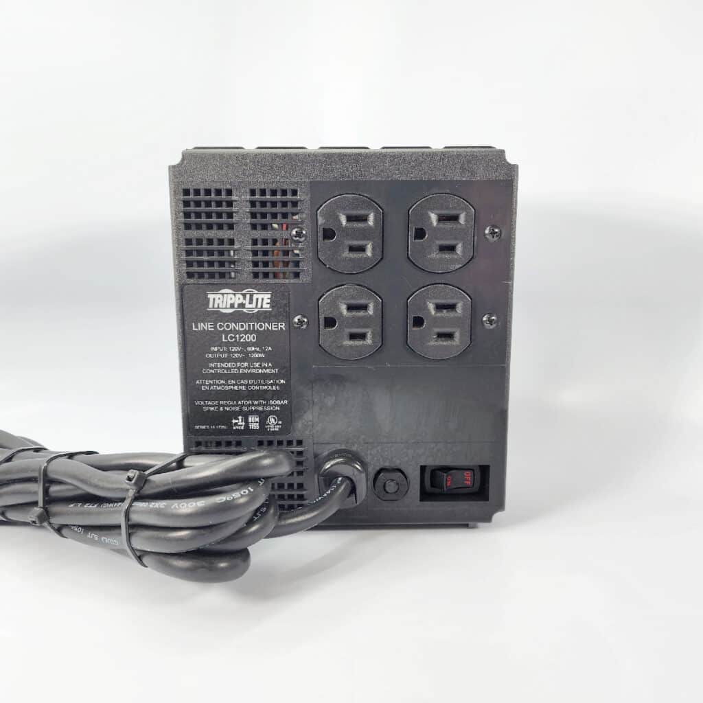 Tripp Lite LC1200 1200W 120V Line Conditioner/Automatic Voltage ...