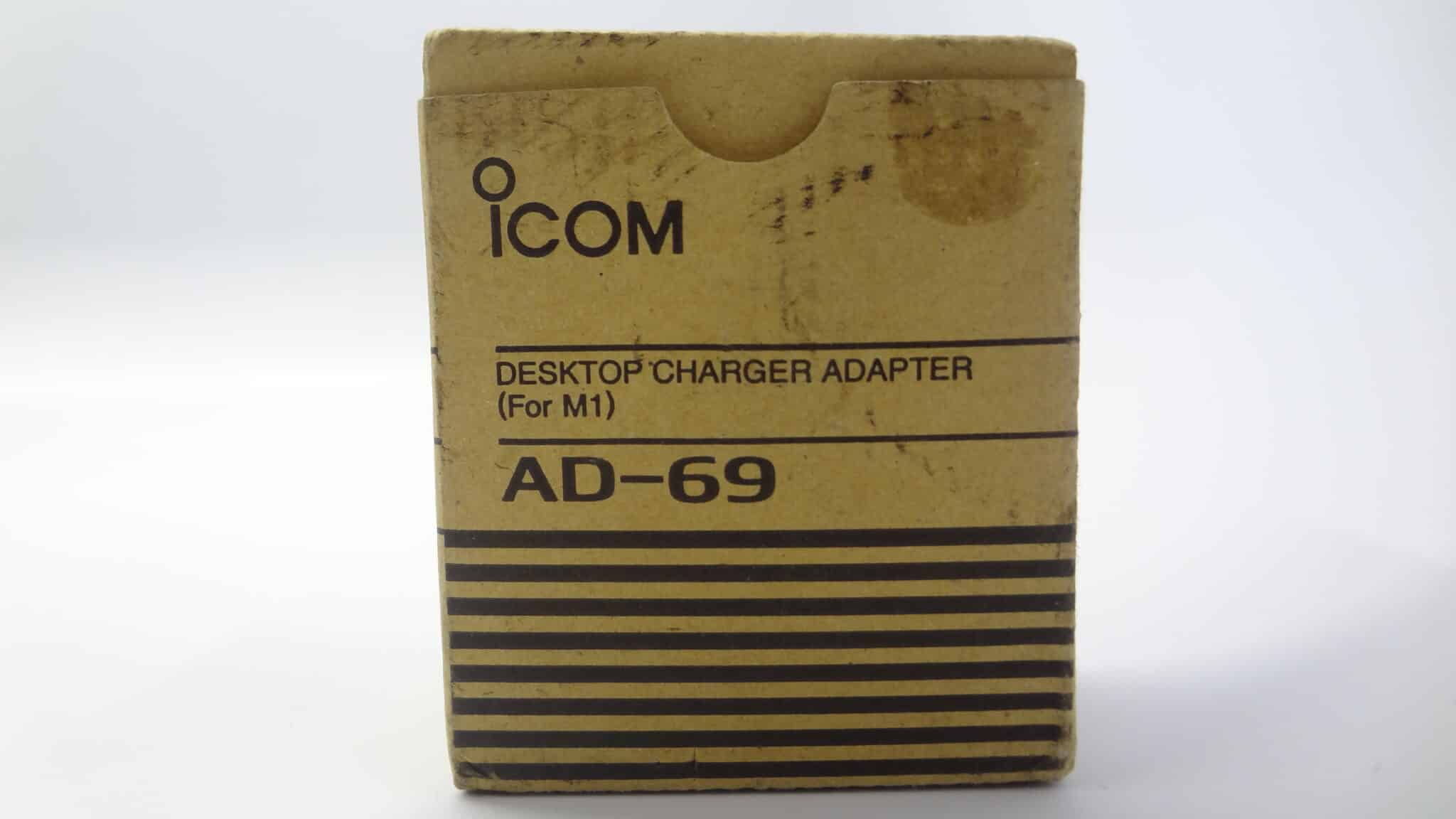 Icom AD-69 Desktop Charger Adapter Dock for M1 Two Way VHF Radios New ...