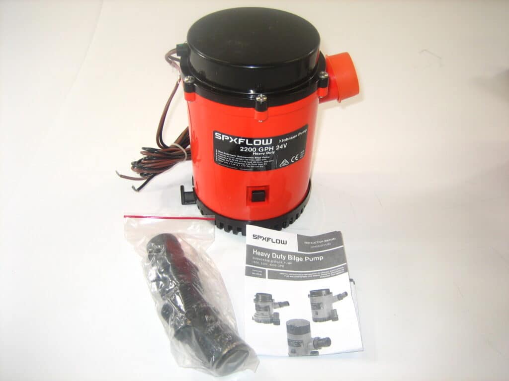 SPXFLOW Johnson Pumps 24v 2200 GPH Heavy Duty Bilge Pump - 22004 - NEW ...