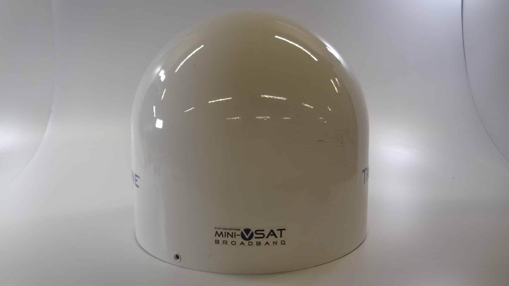 KVH 15" V30 Empty Dummy Dome For Tracphone VSAT Marine Satellite Excel ...