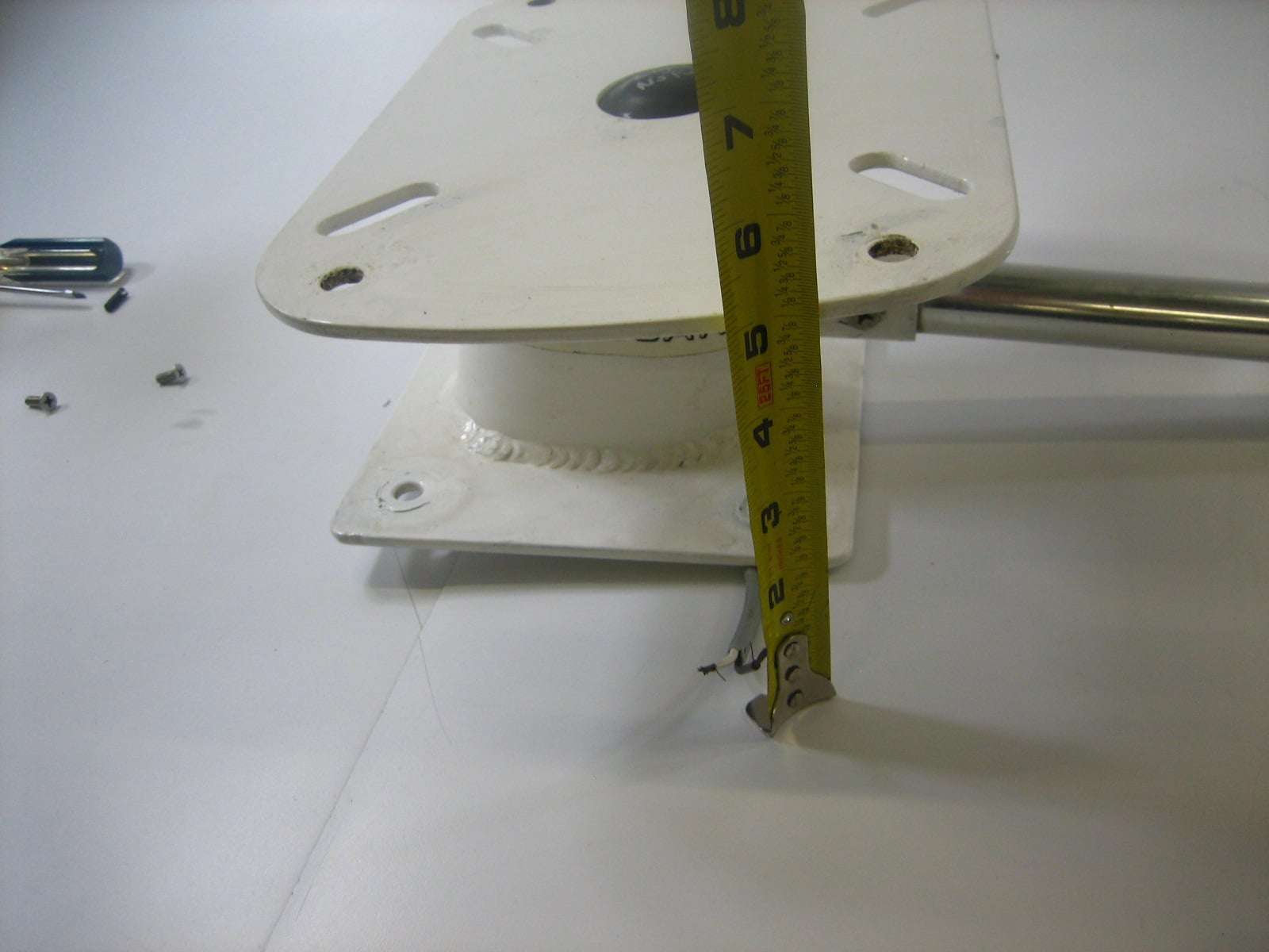 Radar Mount for Raymarine Garmin Furuno Domes with Light Bar Attachment ...