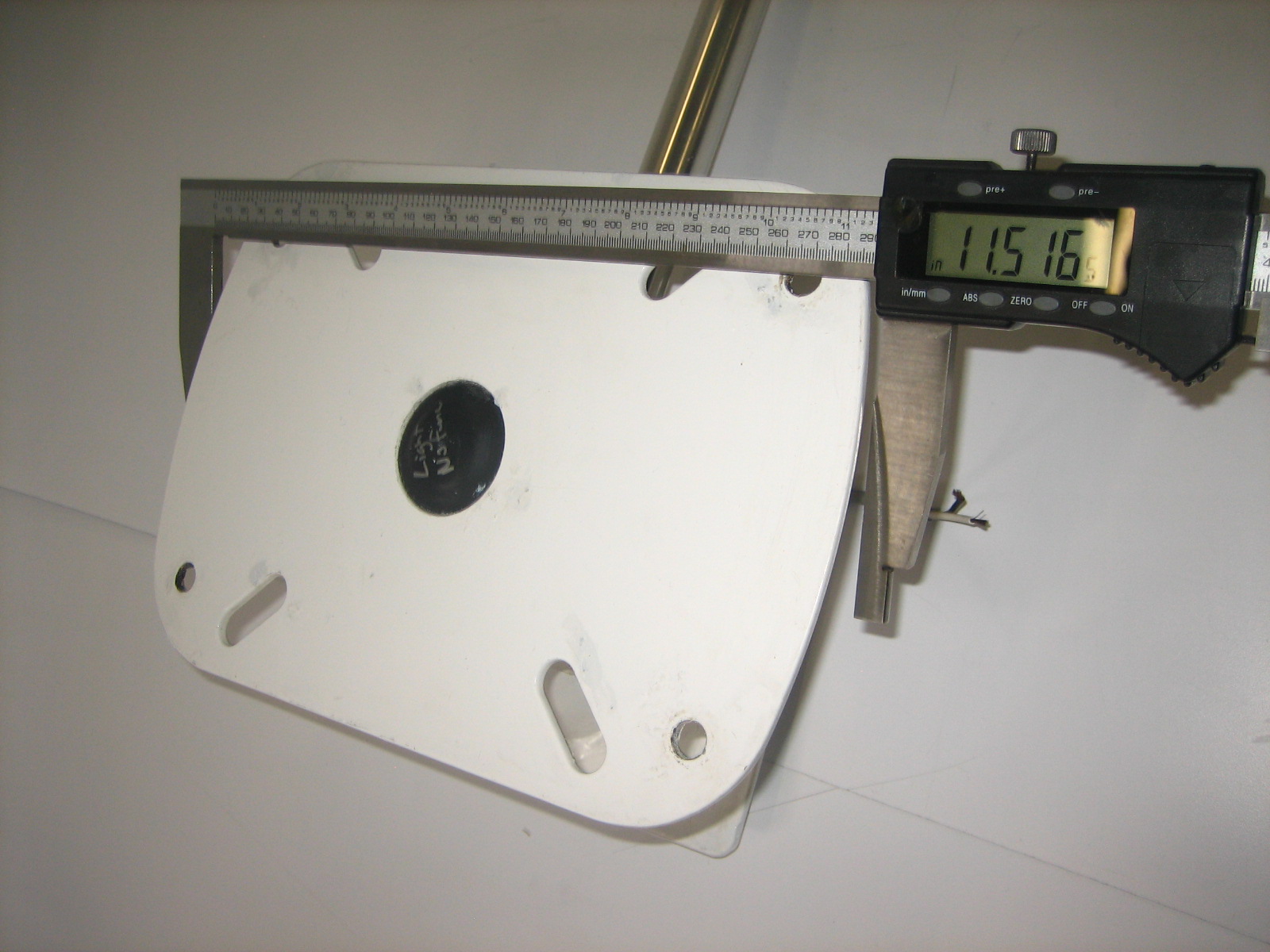 Radar Mount for Raymarine Garmin Furuno Domes with Light Bar Attachment ...