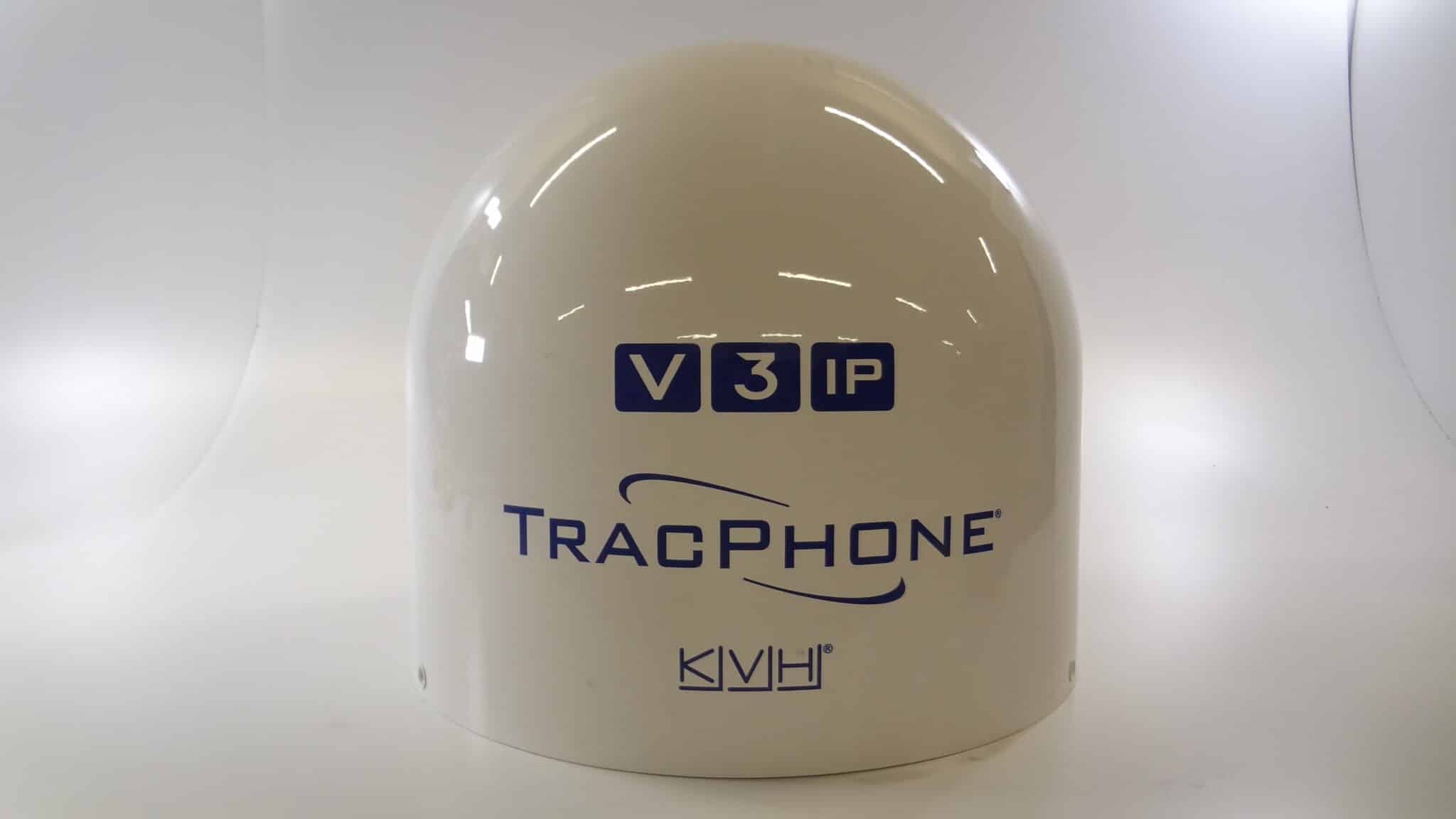 KVH 15" V3-IP Empty Dummy Dome For Tracphone VSAT Marine Satellite Good ...