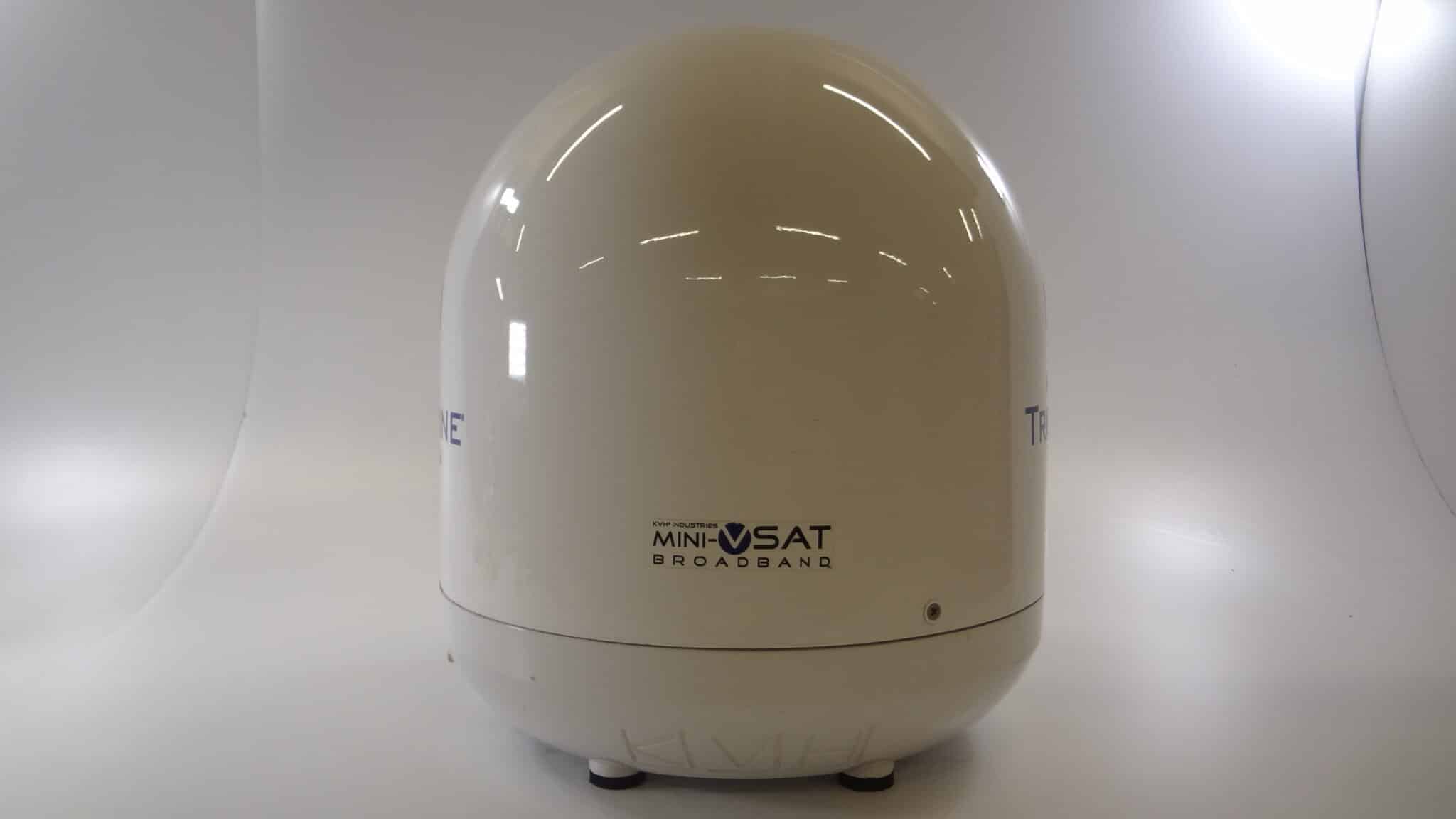 KVH 15" V3-IP Empty Dummy Dome For Tracphone VSAT Marine Satellite Good ...