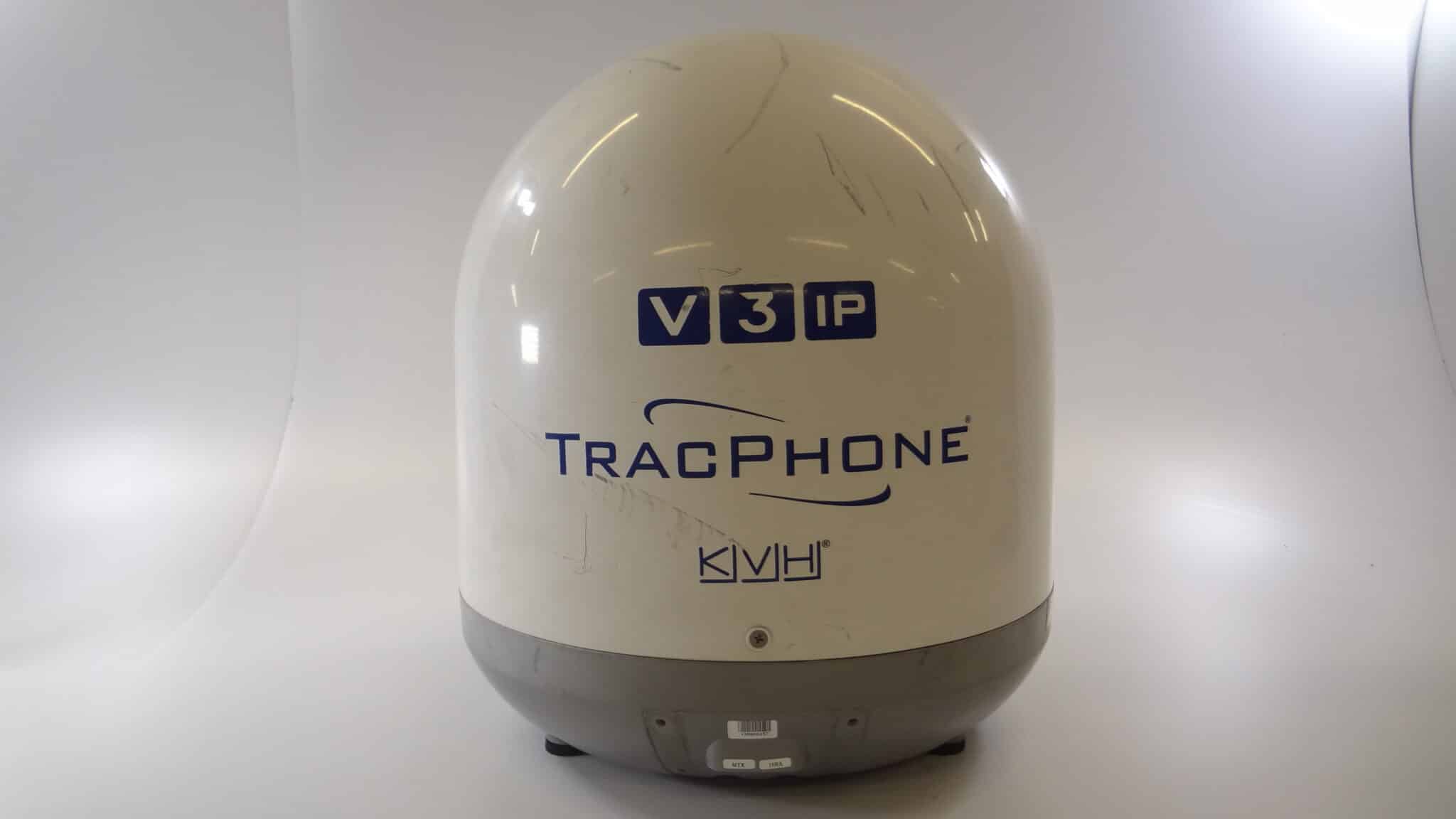 KVH 15" V3-IP Empty Dummy Dome For Tracphone VSAT Marine Satellite Good ...