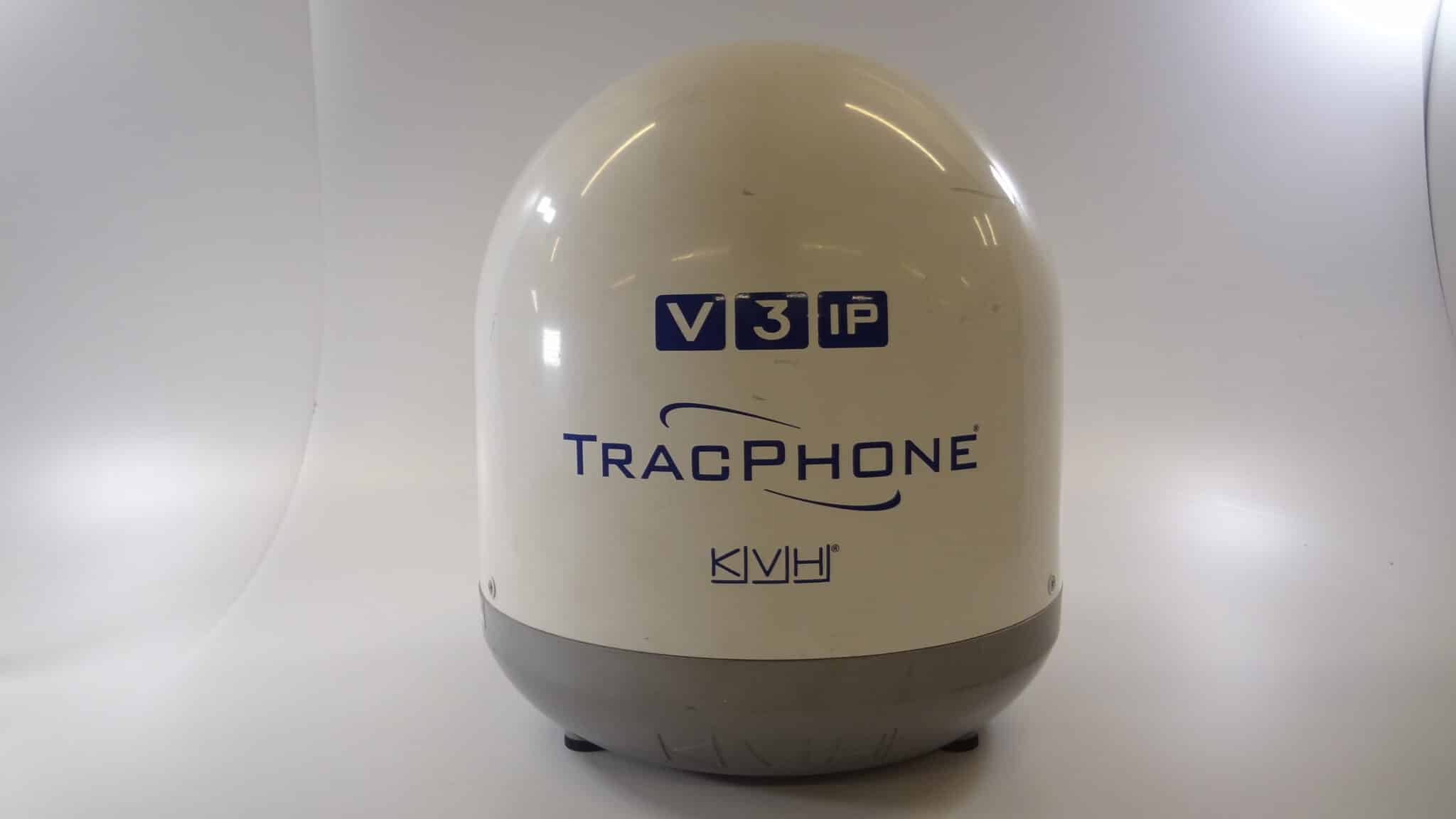 KVH 15" V3-IP Empty Dummy Dome For Tracphone VSAT Marine Satellite Good ...