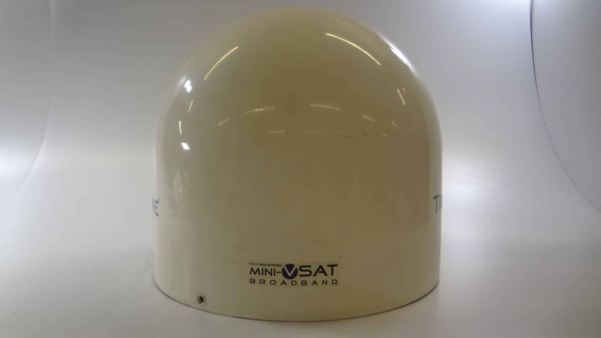 KVH 15" V3-IP Empty Dummy Dome For Tracphone VSAT Marine Satellite Good ...