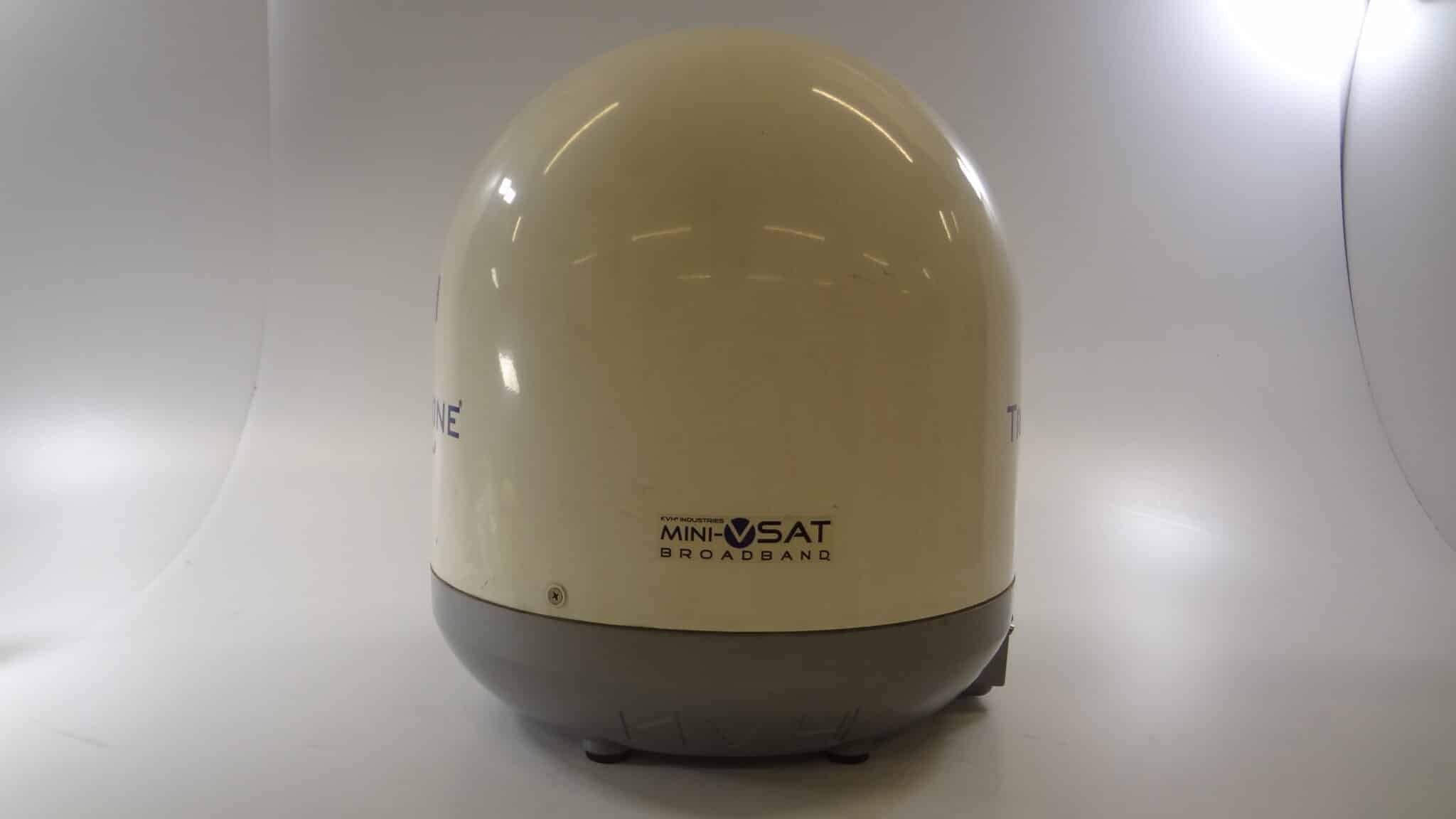 KVH 15" V3-IP Empty Dummy Dome For Tracphone VSAT Marine Satellite Good ...