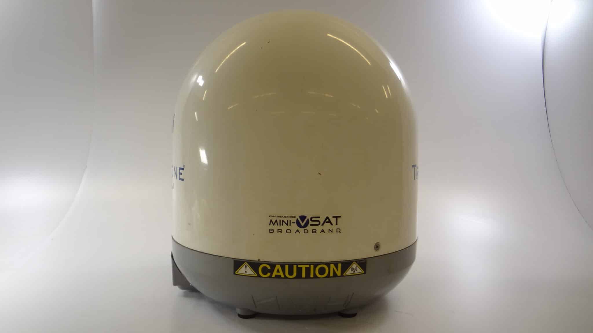 KVH 15" V3-IP Empty Dummy Dome For Tracphone VSAT Marine Satellite Good ...