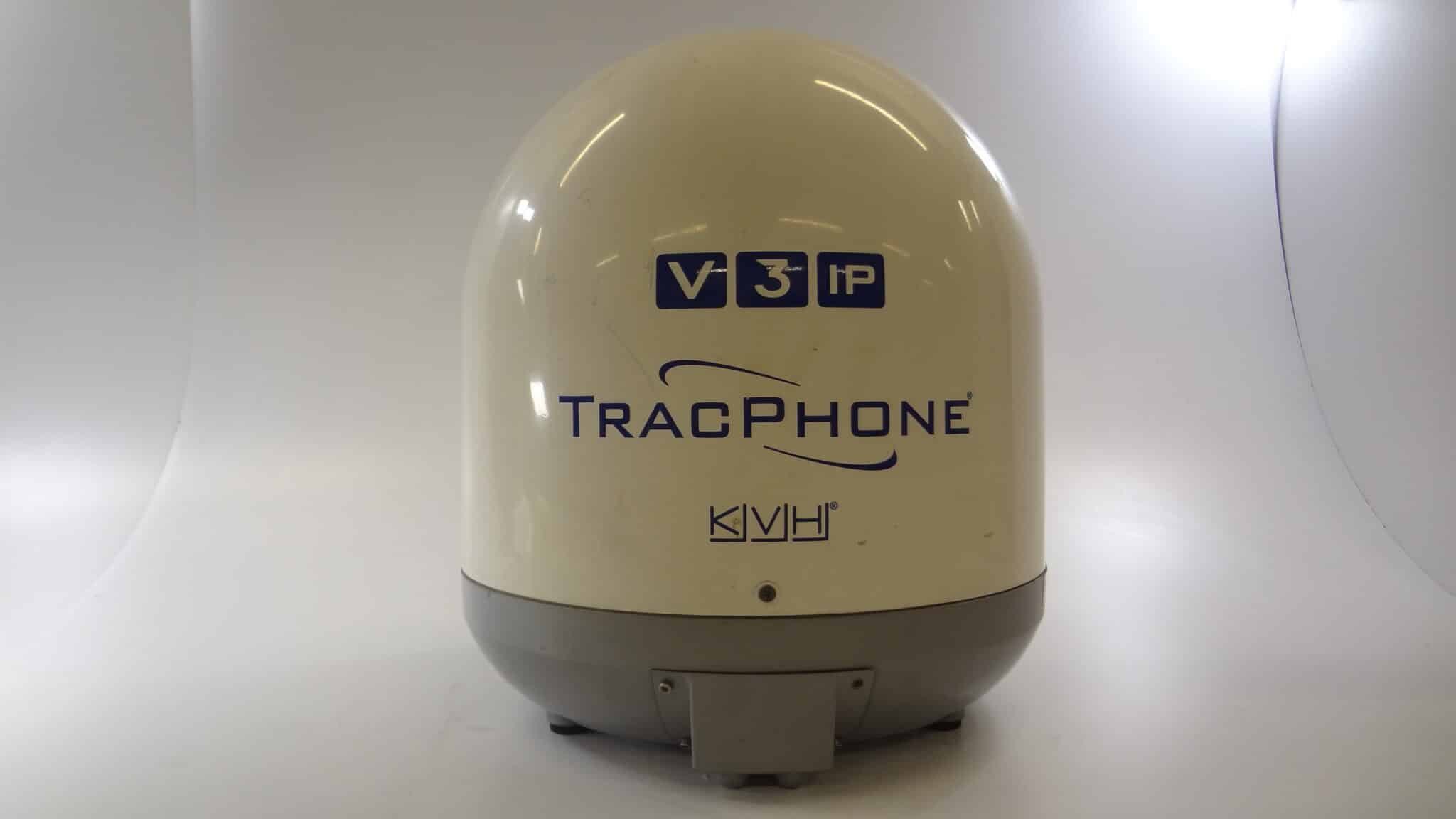 KVH 15" V3-IP Empty Dummy Dome For Tracphone VSAT Marine Satellite Good ...