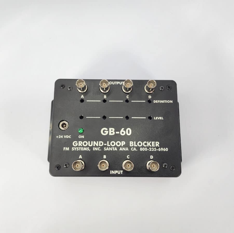 FM Systems GB-60 Ground Loop Interference Blocker - CCTV - Used - Free ...
