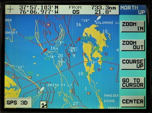 Furuno GP-1650WF GPS/Chartplotter/Sounder(Navionics)w/Sun Cover - Max ...