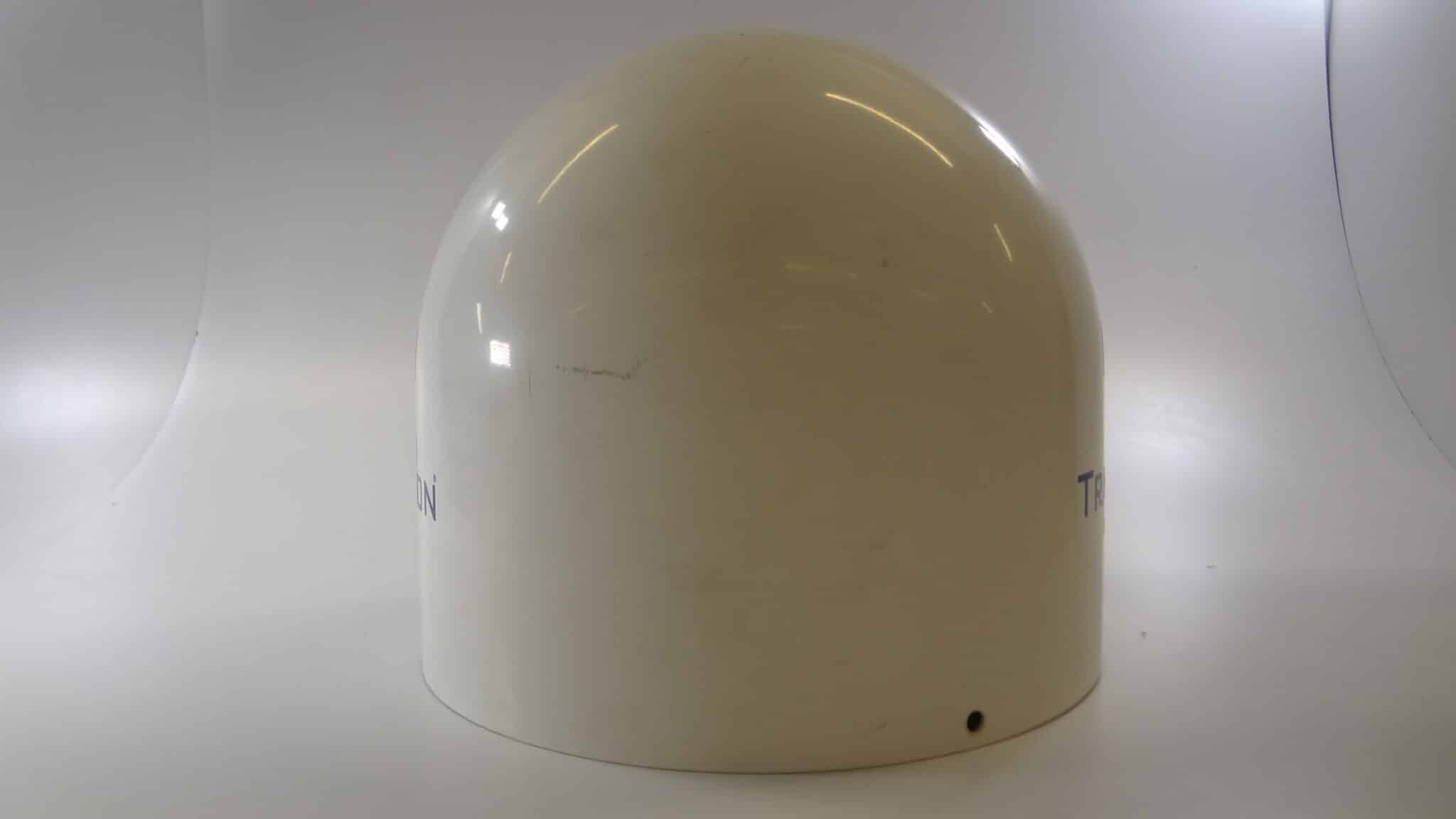 KVH 15" TV3 Empty Dummy Dome For Tracphone VSAT Marine Satellite Good ...