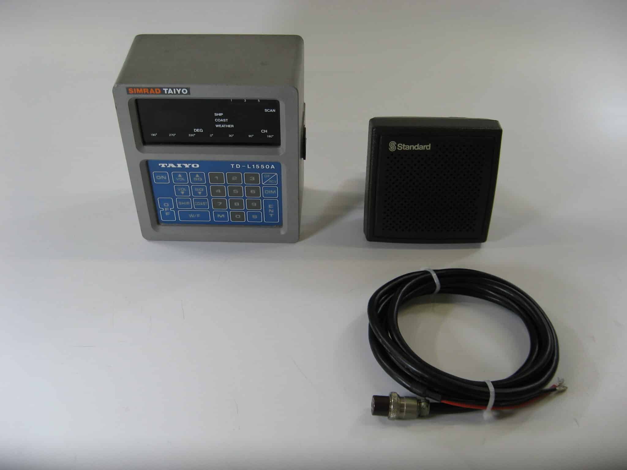 Simrad/Taiyo ADF Automatic Direction Finder HEAD W/ Speaker TD-L1550A Working - Max Marine ...