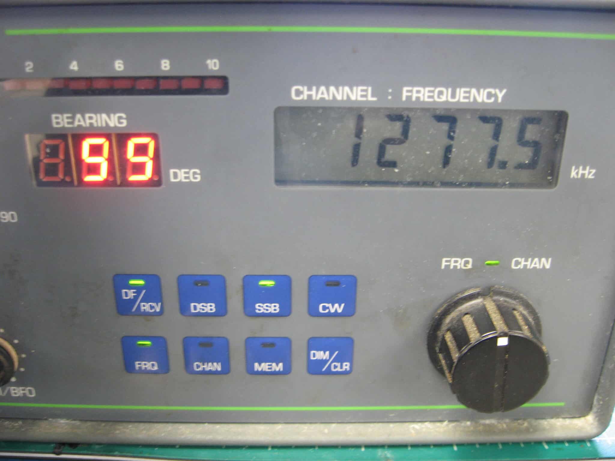 Simrad Taiyo ADF Automatic Direction Finder TD-L2200 Head Only Power On ...