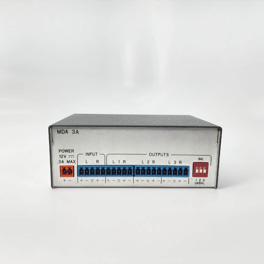 Extron MDA 3A - 3 Output Stereo Audio Distribution Amplifier - 60-440 ...