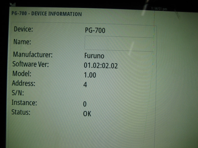 Furuno - Fluxgate Magnetic Sensor/PG-700/Tested - Great Cond. - Sensor ...