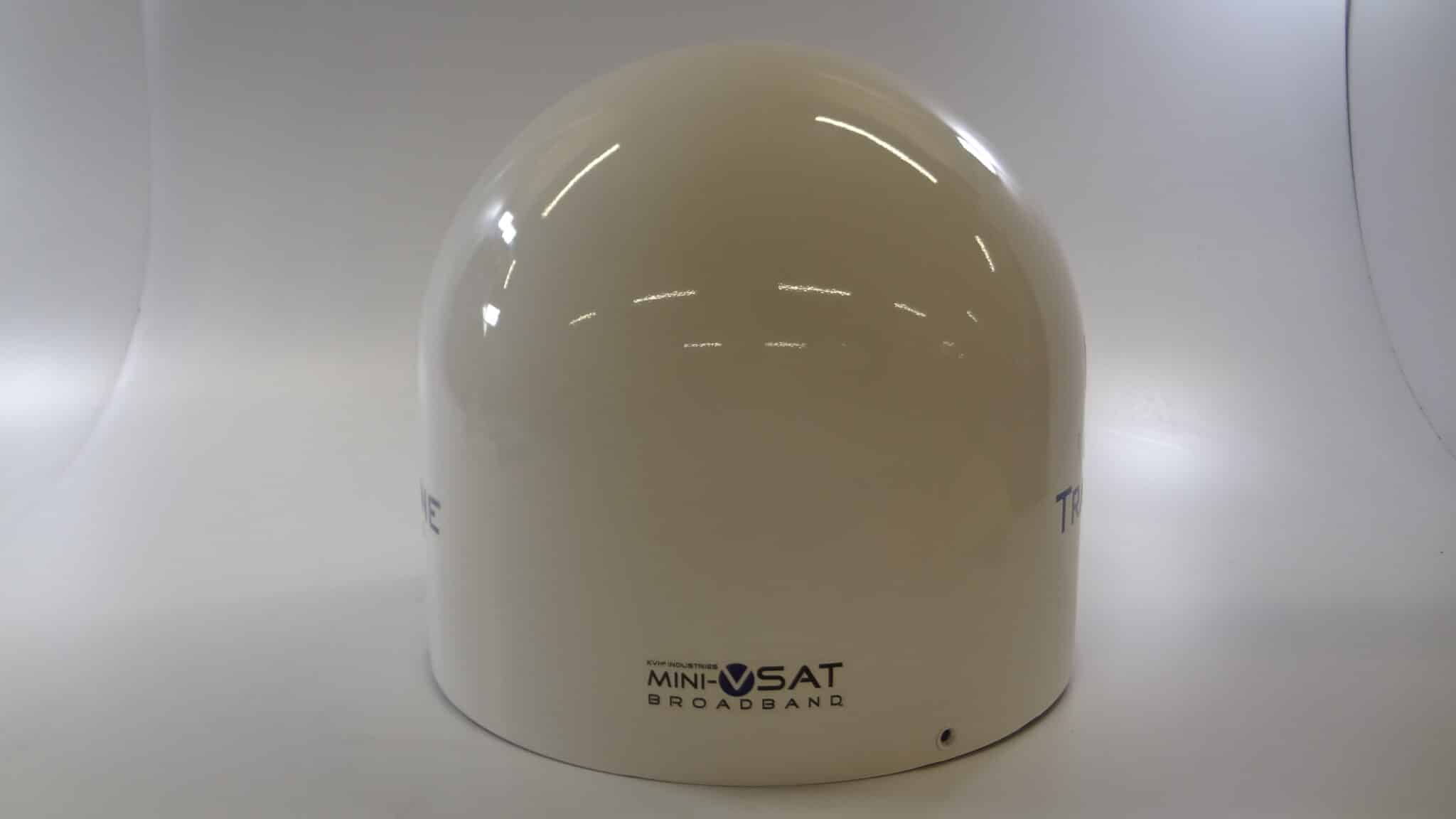 KVH 15" V3-HTS Empty Dummy Dome For Tracphone VSAT Marine Satellite ...