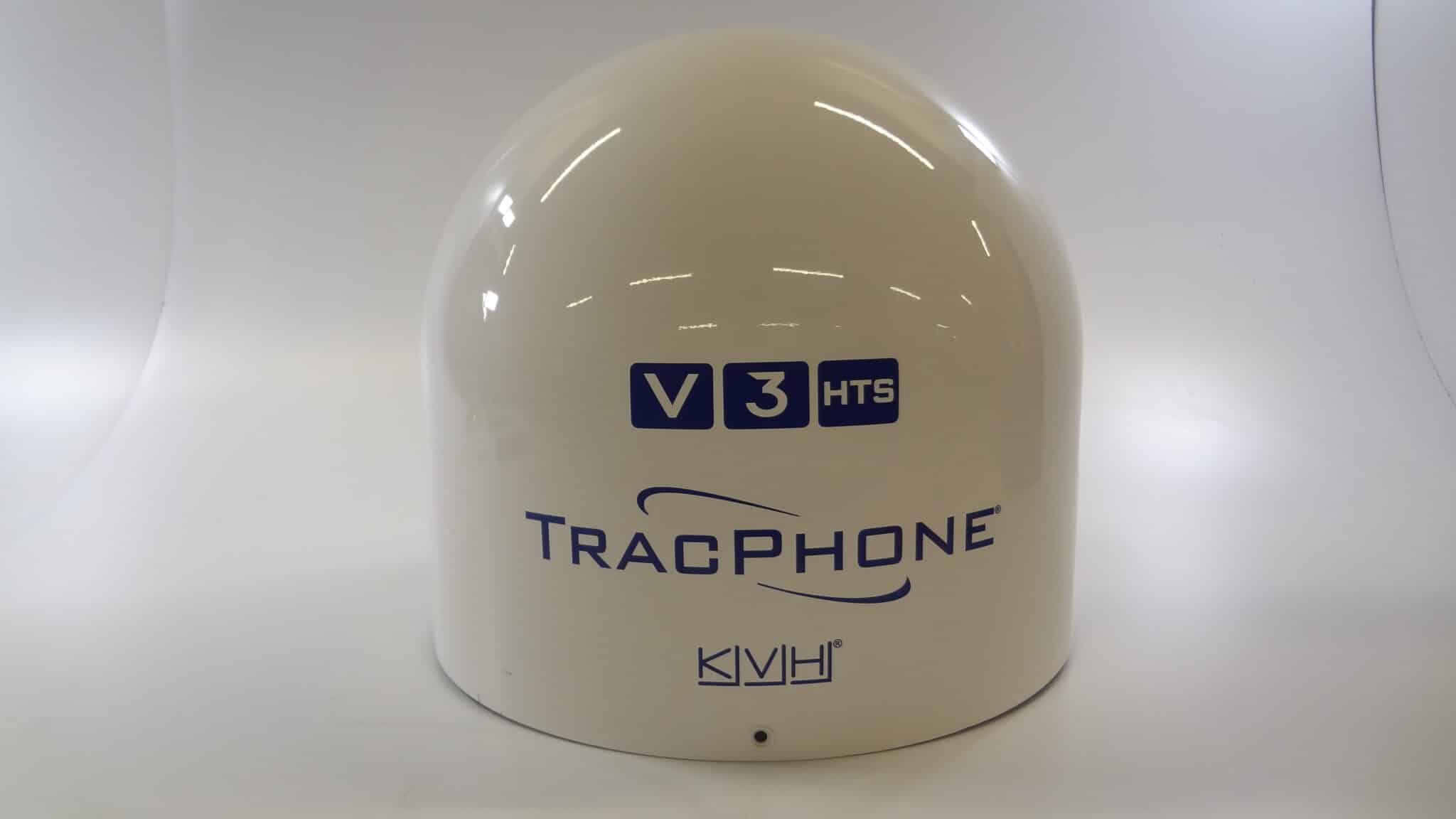 KVH 15" V3-HTS Empty Dummy Dome For Tracphone VSAT Marine Satellite Excel Cond - Max Marine ...