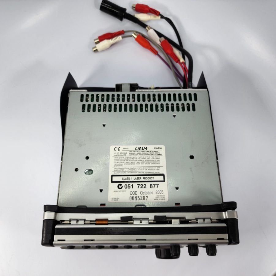 Clarion - CMD4 Marine CD Receiver Head Unit - TESTED - WORKING - Free ...
