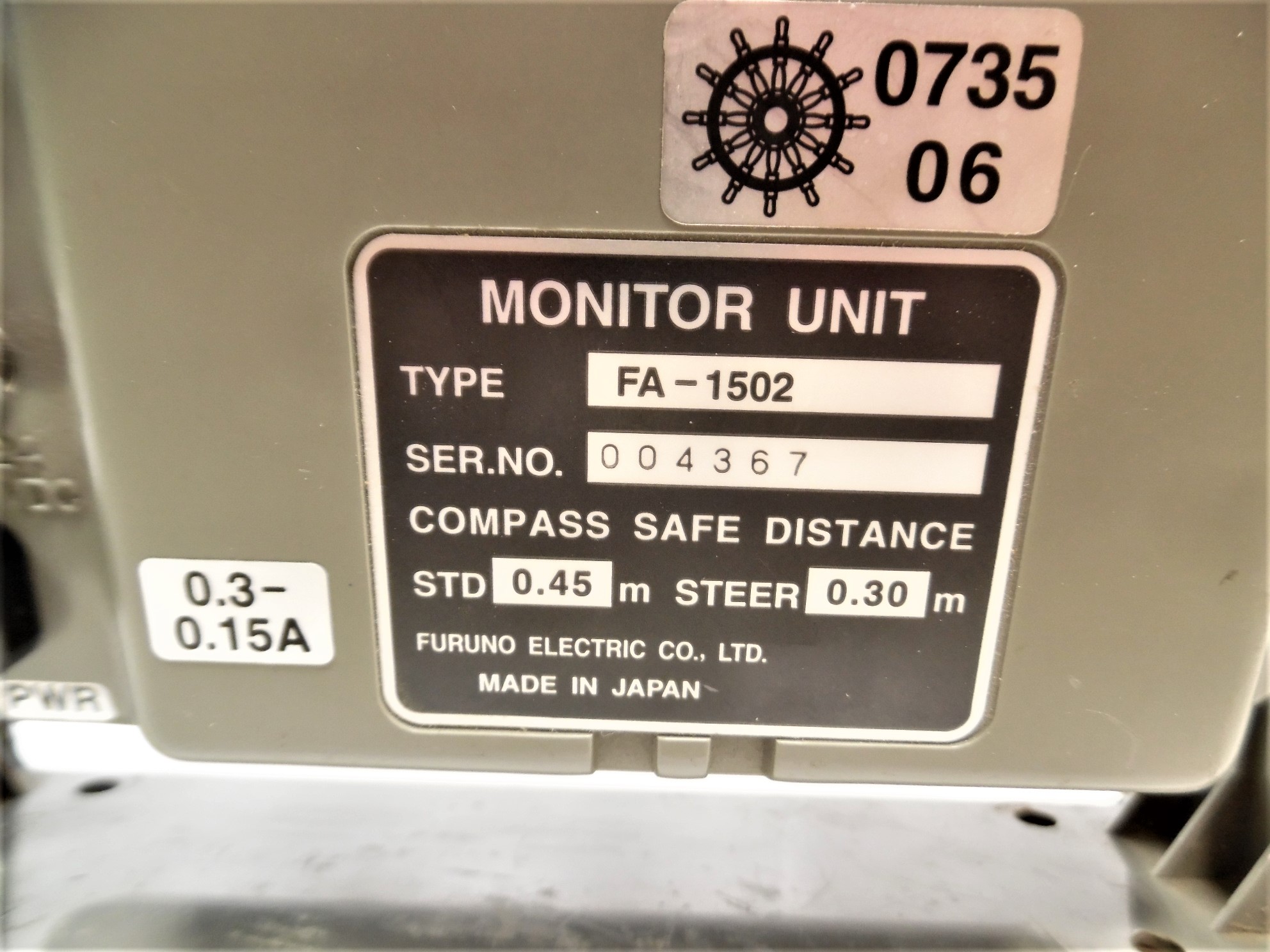 Furuno - FA-150 Class A AIS IMO Approved FA1501 FA1502 GPA-017 - Fully ...
