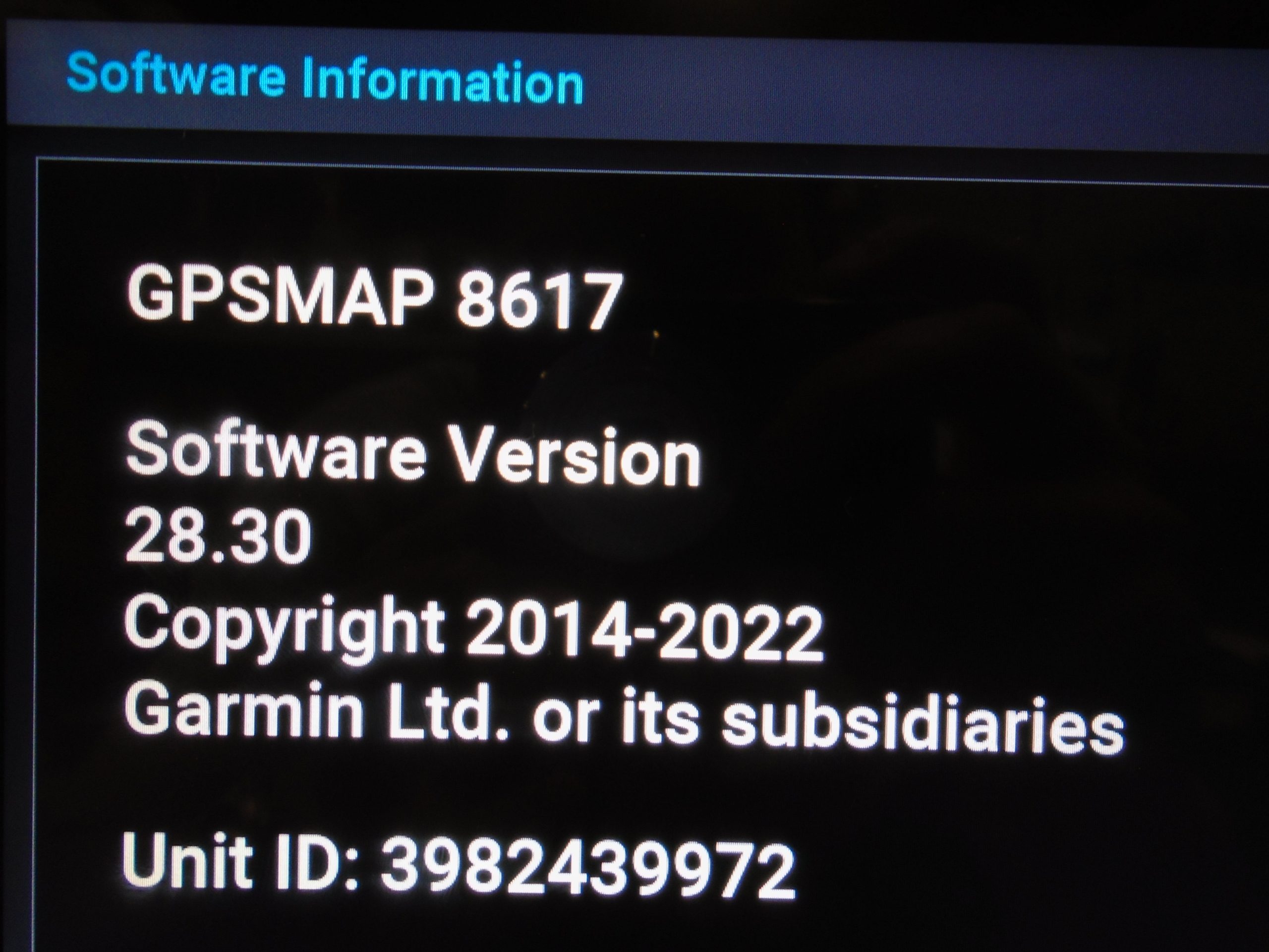 Garmin GPSmap 8617 17" Touchscreen MFD (Tested Good) 90 Day Warr! - Max ...