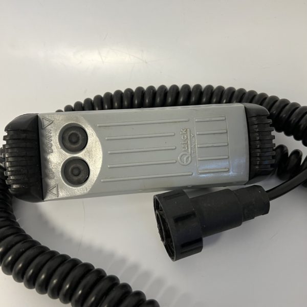 Quick Windlass Handheld 2 Button Remote Control w/ Coiled Cable - Max ...