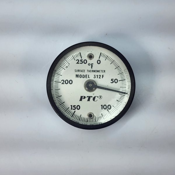PTC Instruments Magnetic Surface Thermometer 0°F to 250°F - Model 312F ...