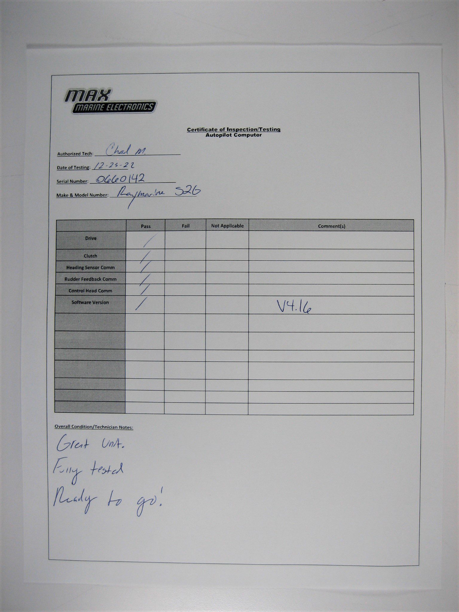 Raymarine - Smartpilot S2G AST - Autopilot Processor - E12091/Tested ...