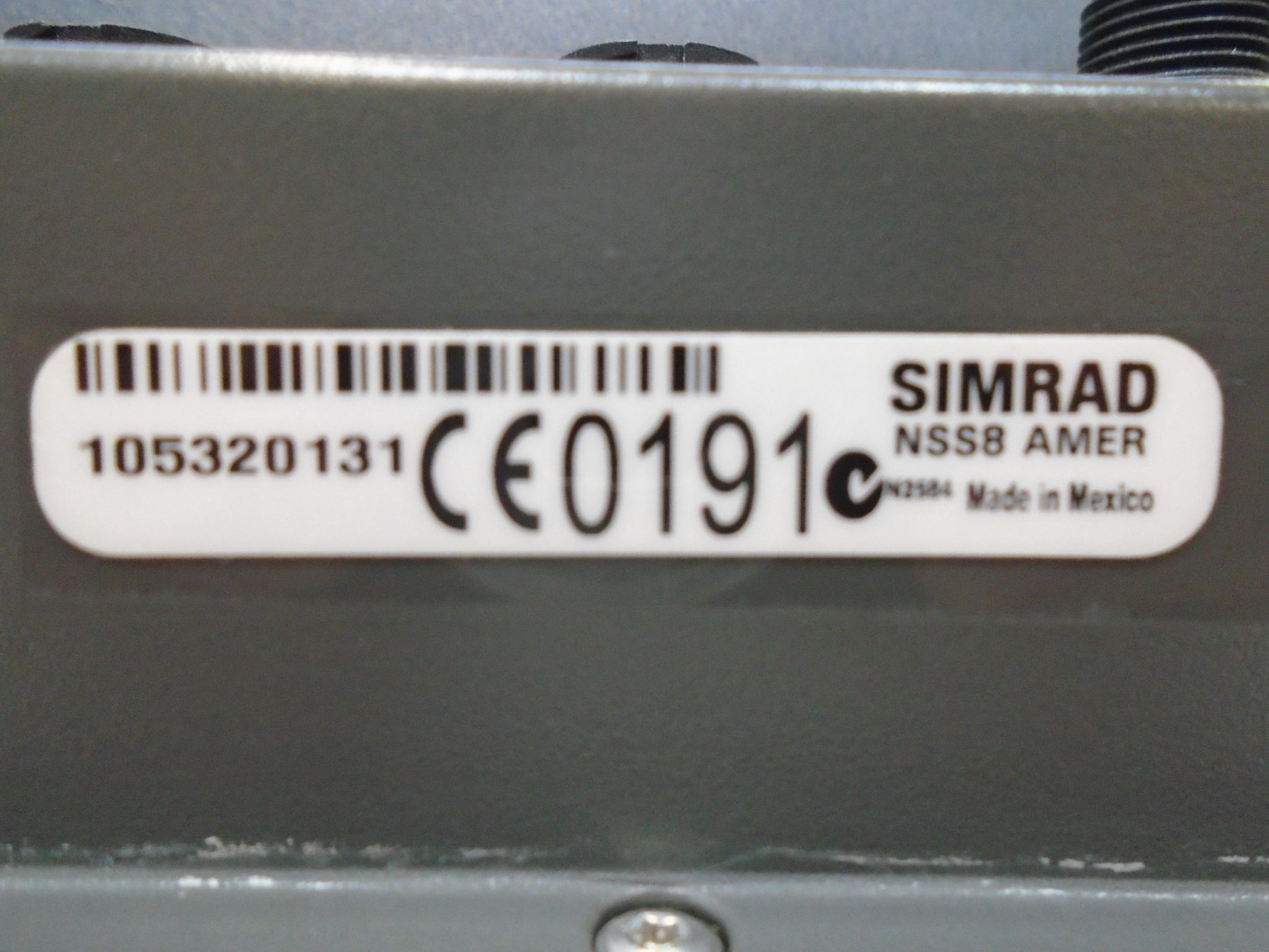 Simrad NSS8 Amer MFD Display+Sun Cover - Tested Working Cond - Max ...