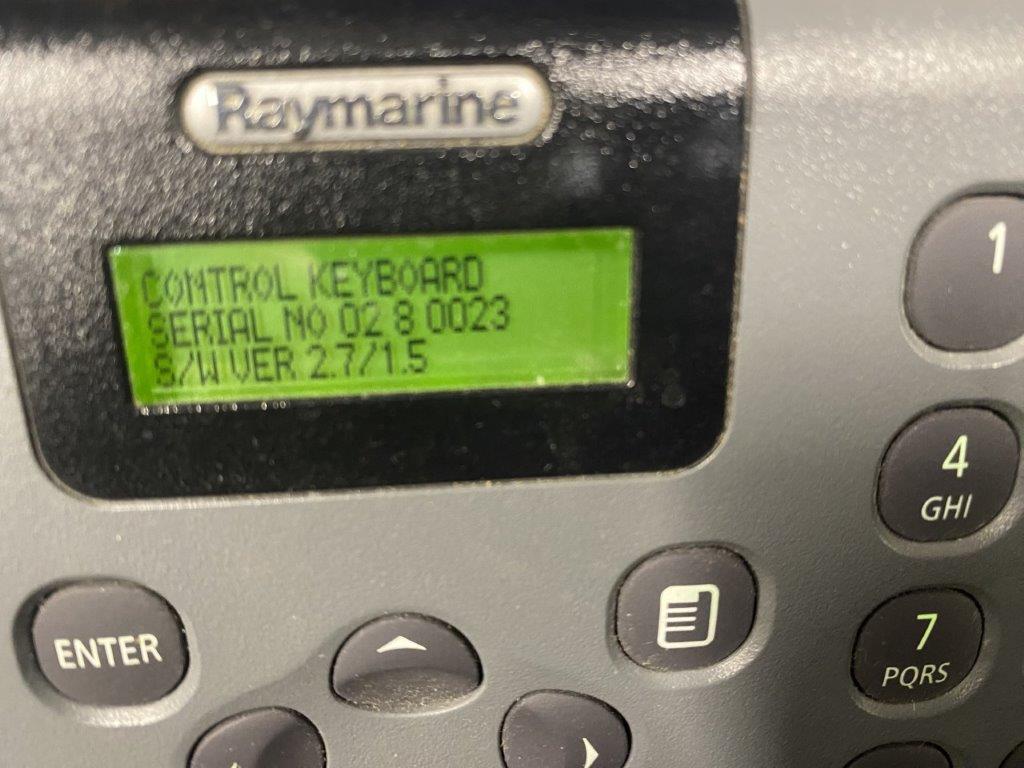 Raymarine G-Series Command Center Keyboard ~ E02044 ~ Tested - 90 Day ...