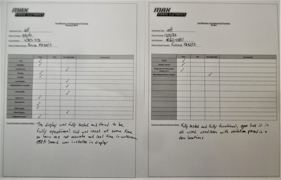Furuno - FR-8252 - 25kw Stand Alone Radar System COMPLETE - Super Bird ...