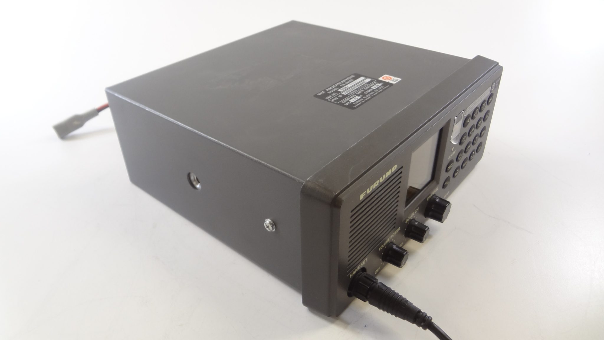 Furuno FM-8800S Marine VHF Radio Telephone Transceiver Unit w/ HS-2003 ...