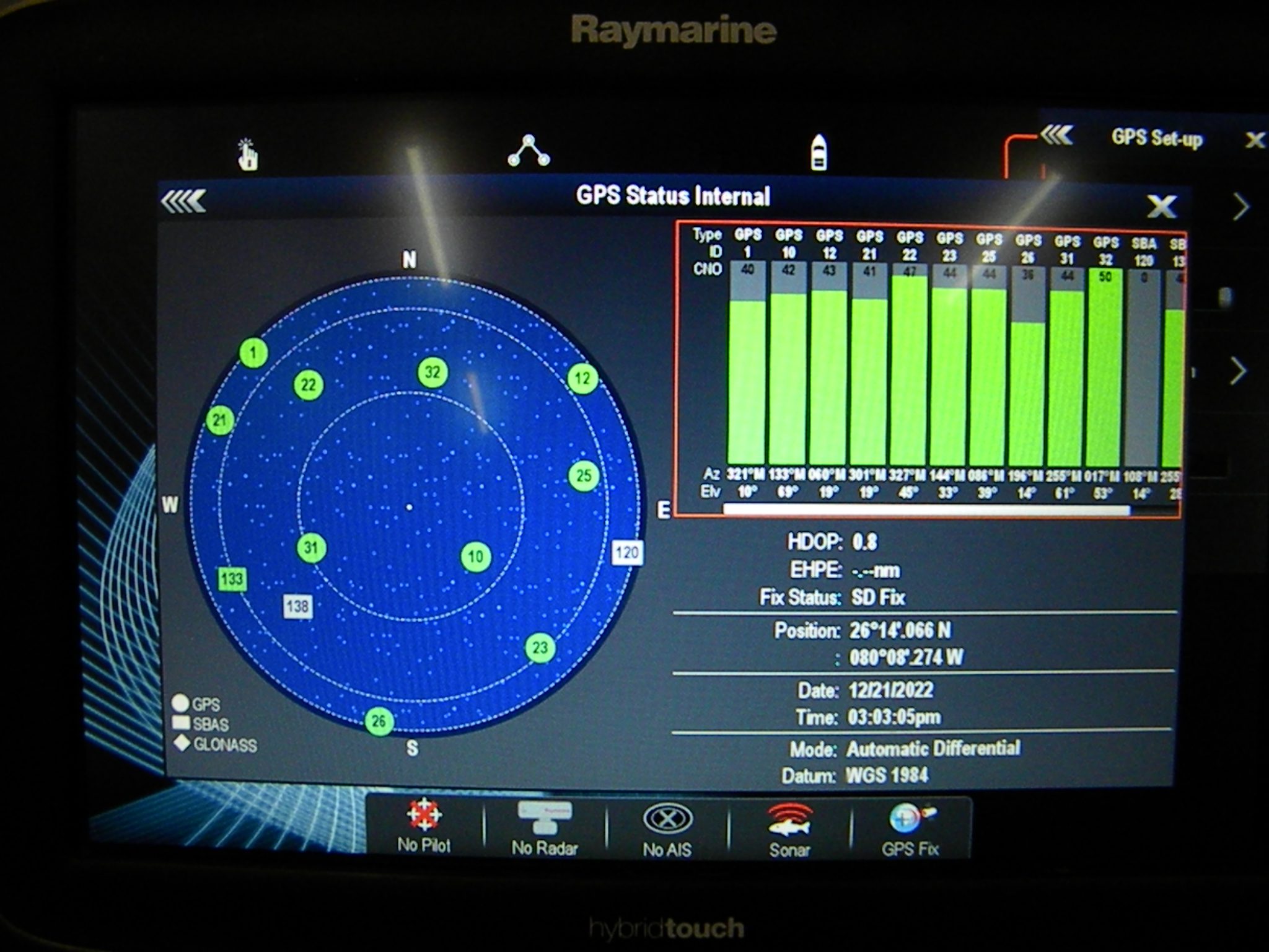 Raymarine e127 Touchscreen MFD Display - E70024 - Tested - 90 Day ...