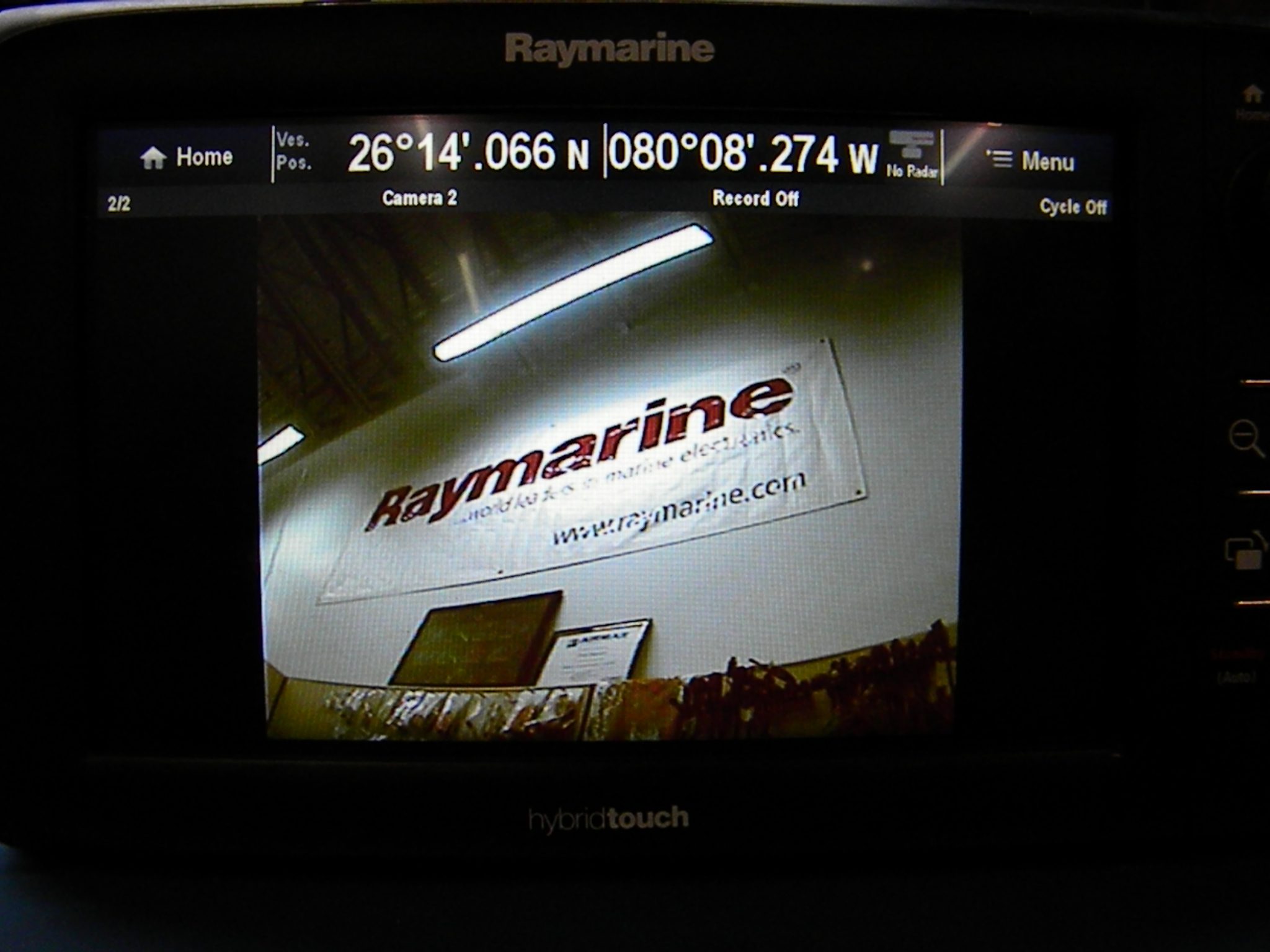 Raymarine e97 HybridTouch MFD Display - E70022 - TESTED - 90 Day ...