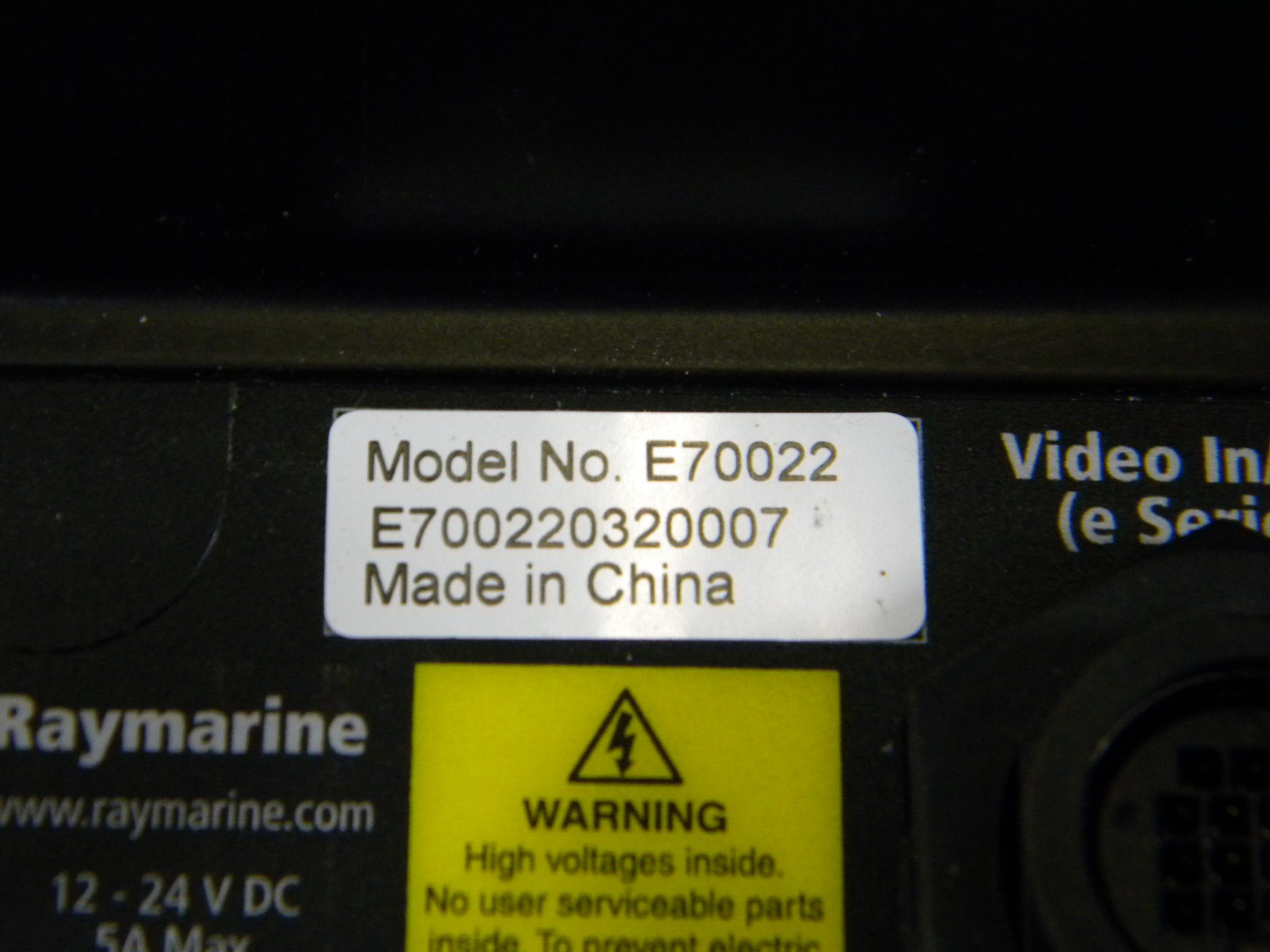 Raymarine e97 HybridTouch MFD Display - E70022 - TESTED - 90 Day ...