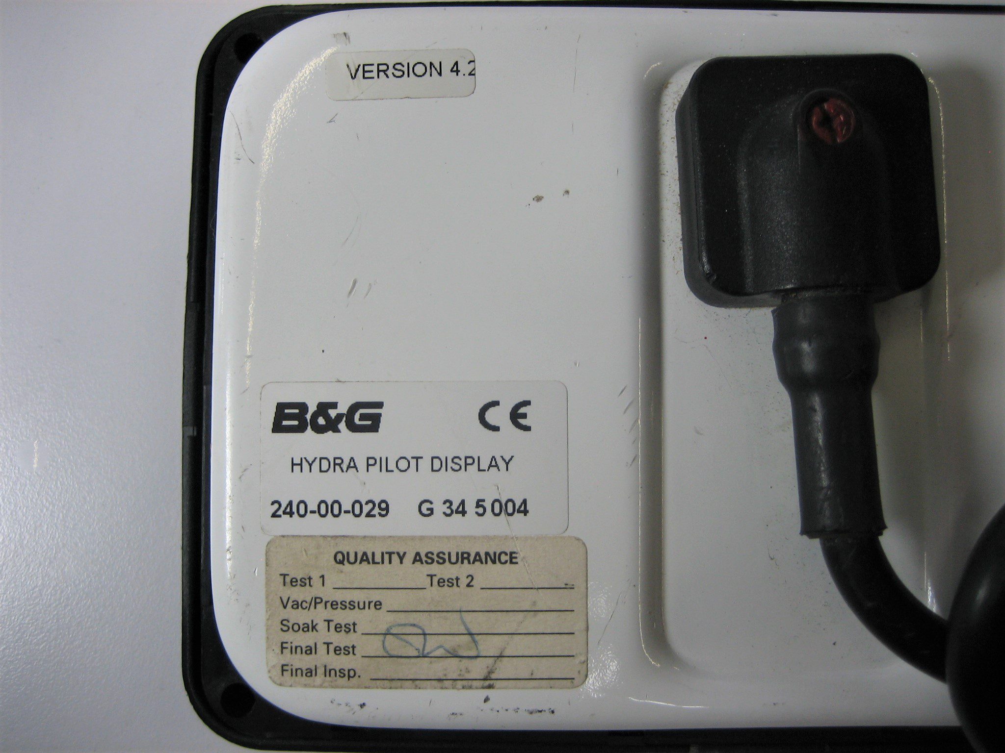 B&G/B & G Hydra Pilot Display Hydra Display Bench Tested Good-90 Day ...