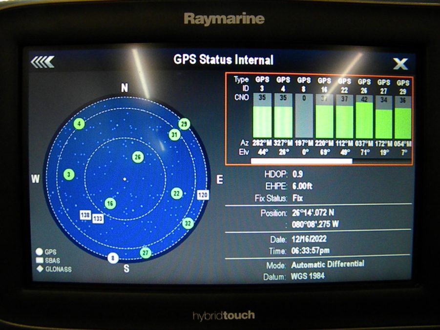 Raymarine e97 HybridTouch MFD Display - E70022 - TESTED - 90 Day ...