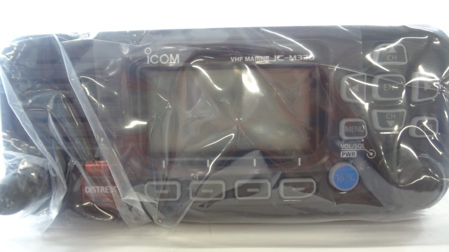 Icom IC-M330G Submersible Marine VHF Radio Transceiver Unit w/ Hand Mic ...