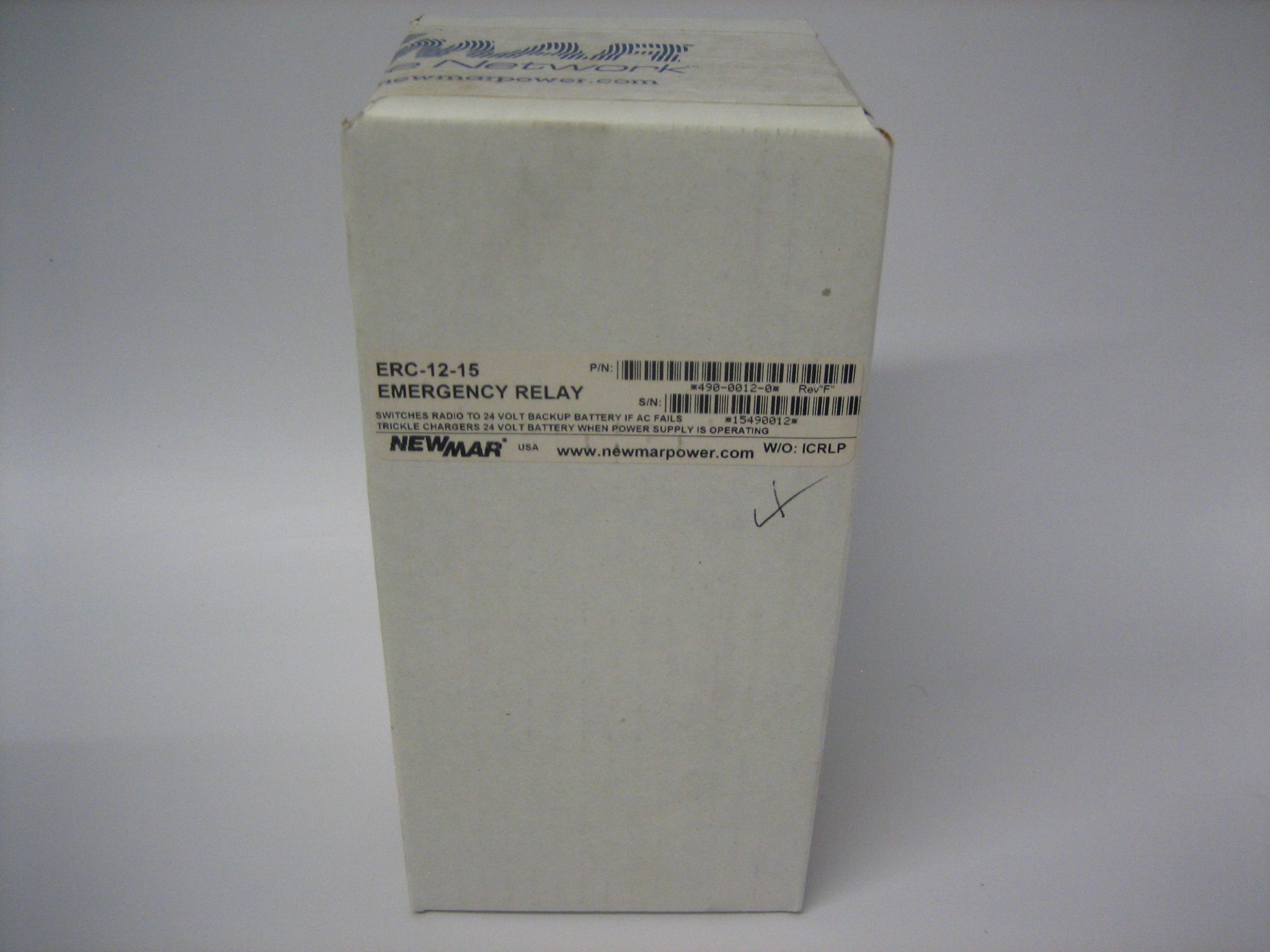 Newmar ERC-12-15 Emergency Relay/Charger - NEW - Max Marine Electronics