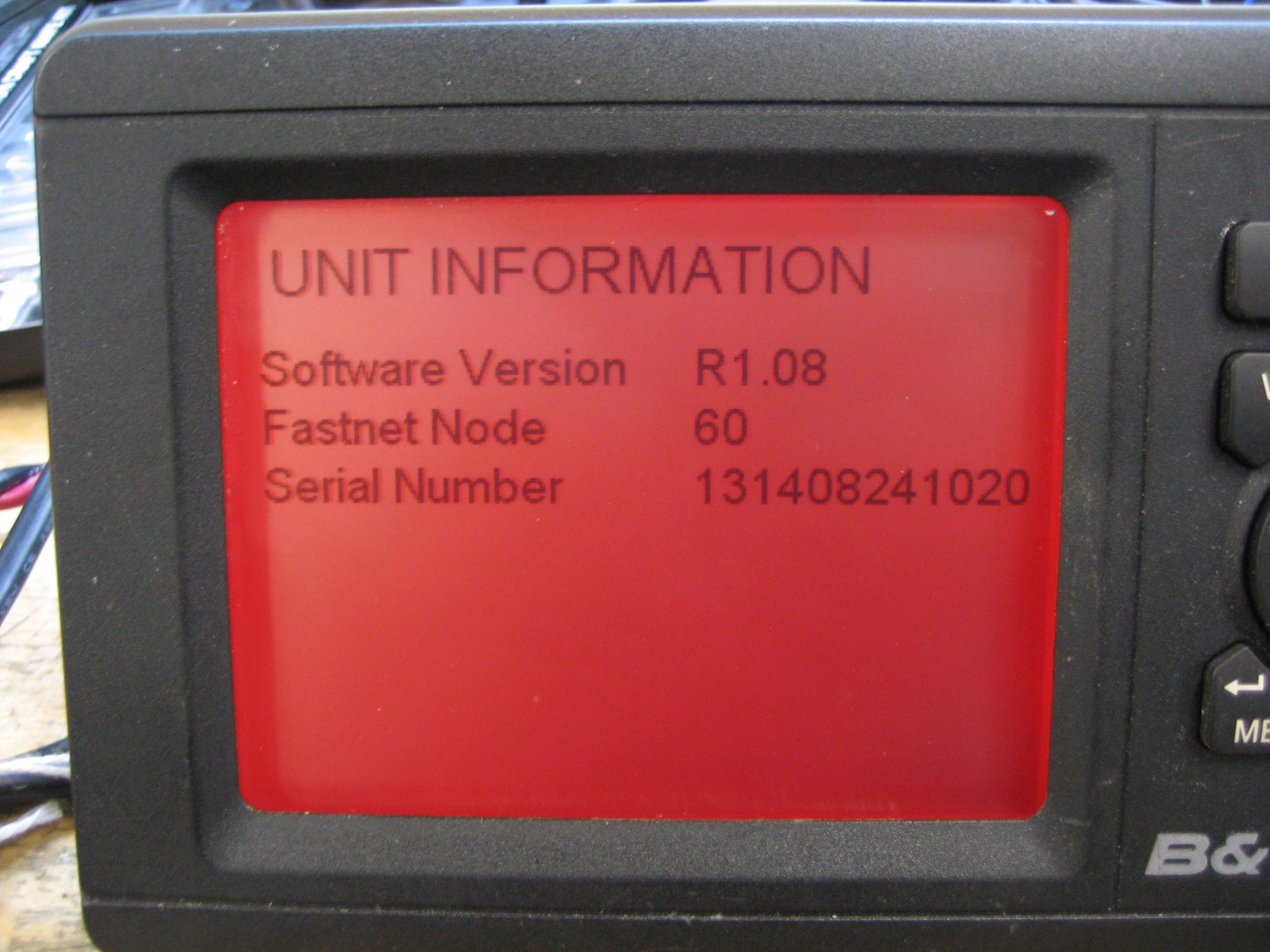 B&G H3000 GFD MONO Display-Great Condition / PERFECT LCD!-BGH210001 ...