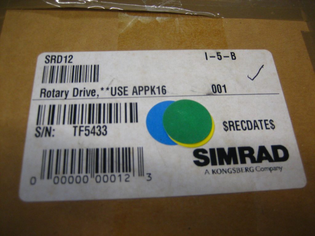 Simrad SRD12 Rotary Autopilot Drive Unit - NEW - Mechanical for Cable ...