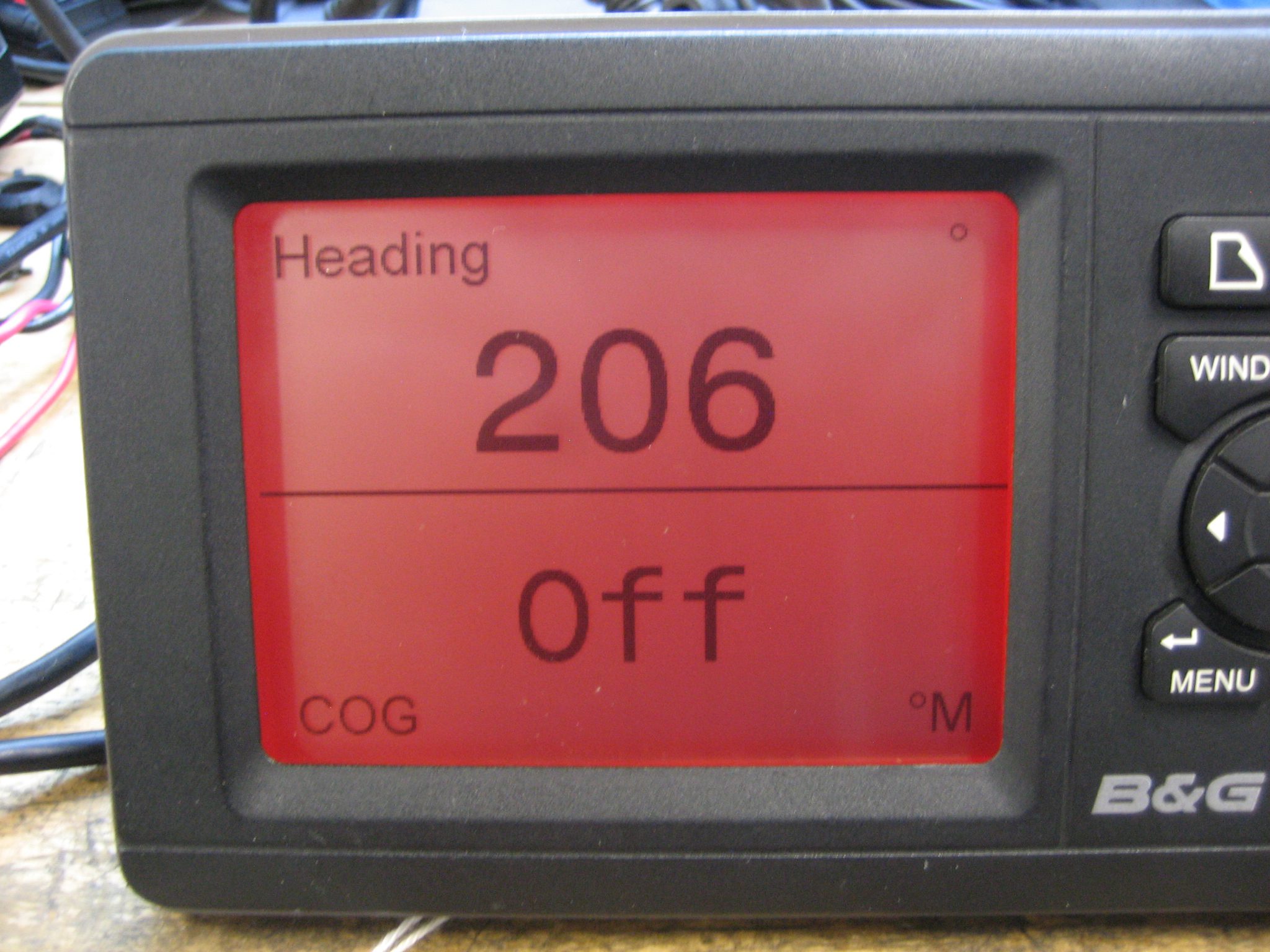 B&G H3000 GFD MONO Display-Great Condition / PERFECT LCD BGH210001 ...