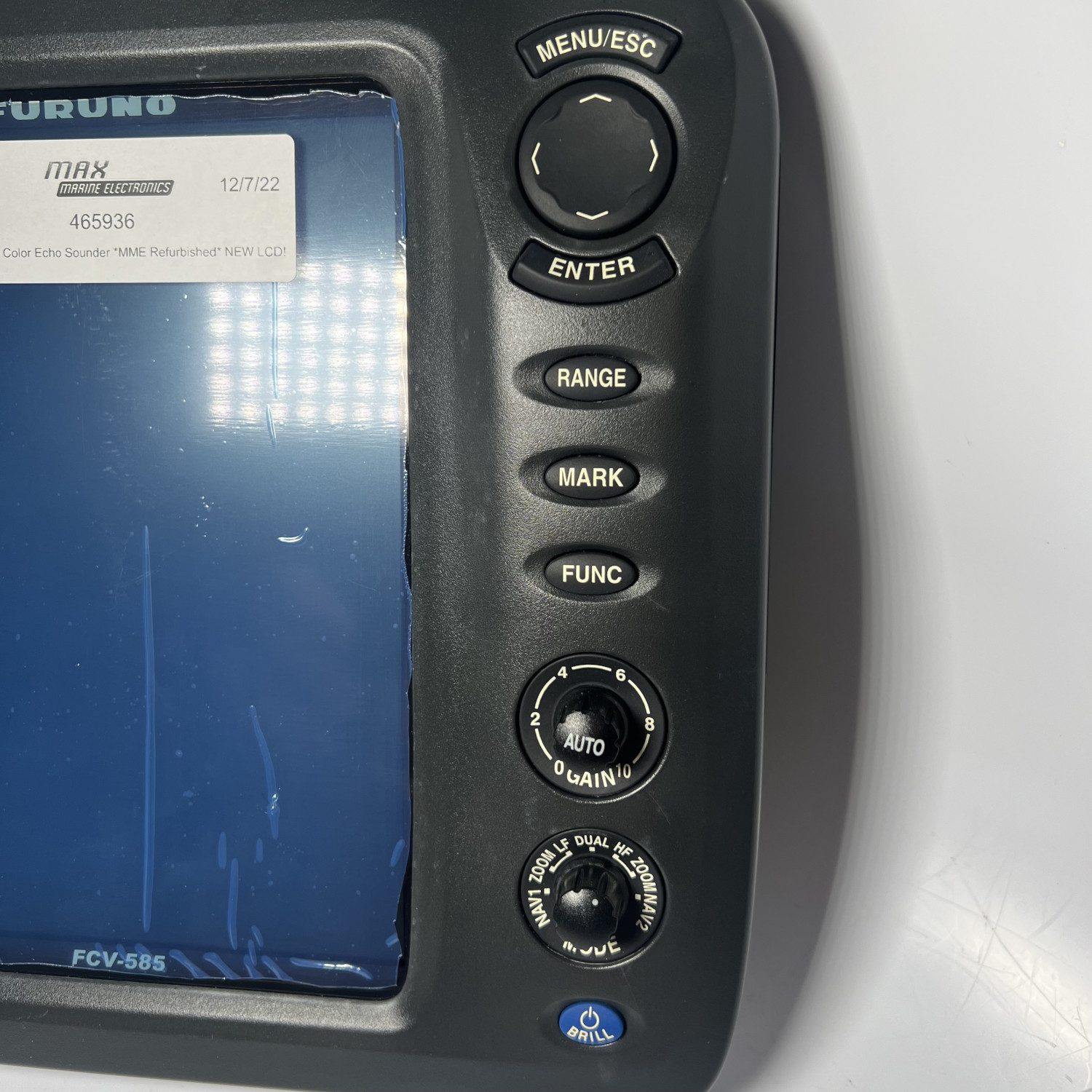 Furuno FCV-585 Color Echo Sounder *MME Refurbished* NEW LCD! - Max ...