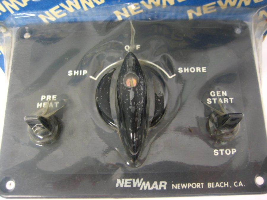 Newmar SS-1A Ship-Shore Transfer Switch Panel - 7.5kw Generators ...