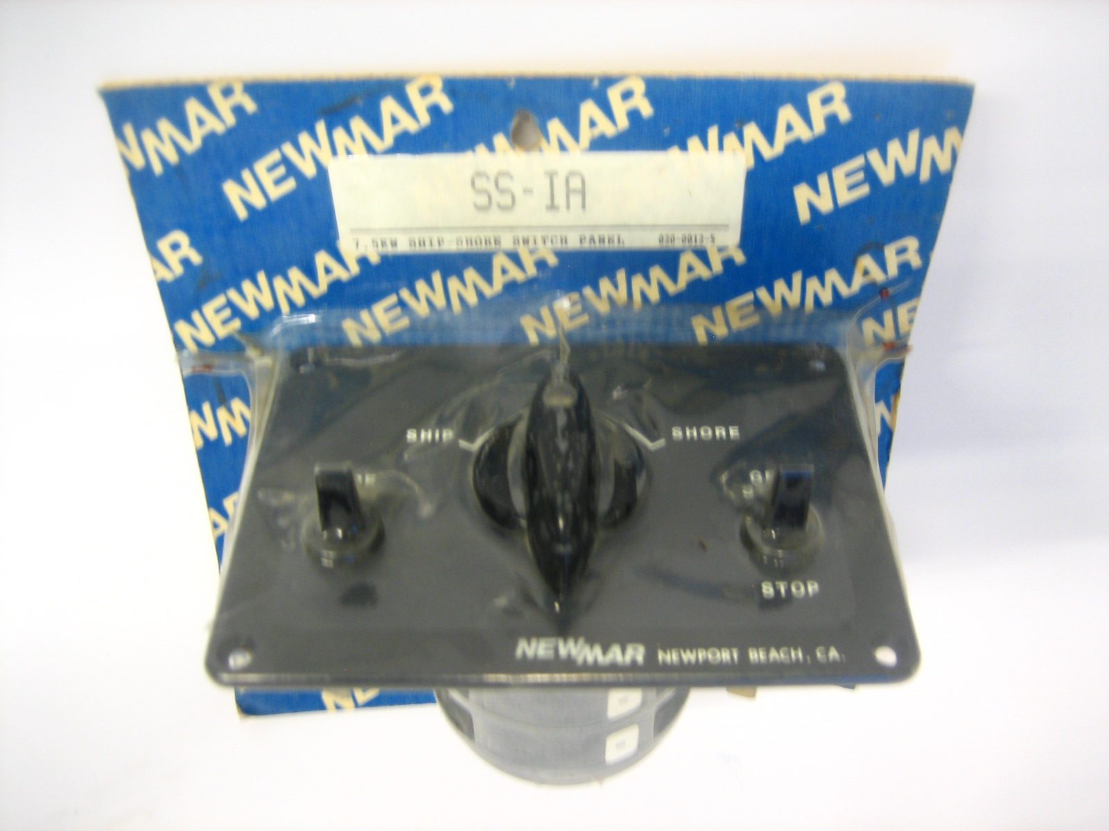 Newmar SS-1A Ship-Shore Transfer Switch Panel - 7.5kw Generators ...