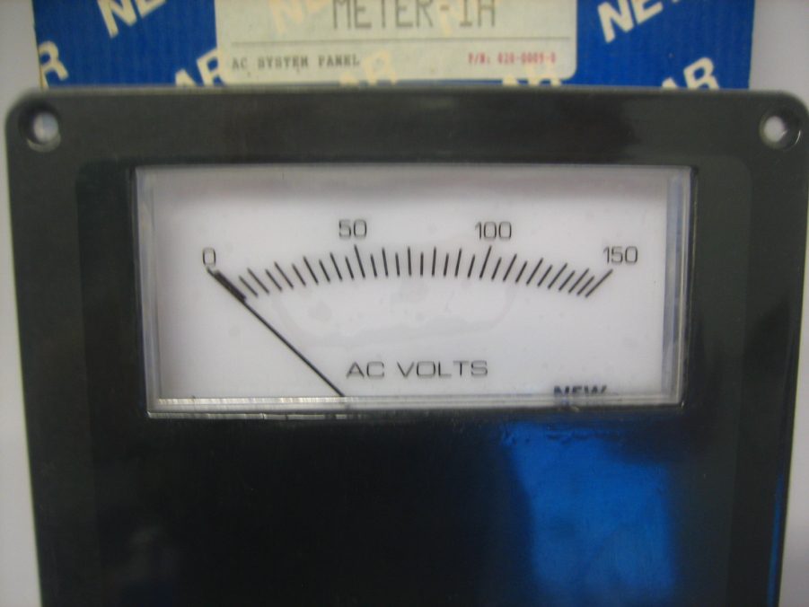 Newmar Meter-1A Marine Boat Electrical AC Volt Amp Meter 120VAC, 50a ...